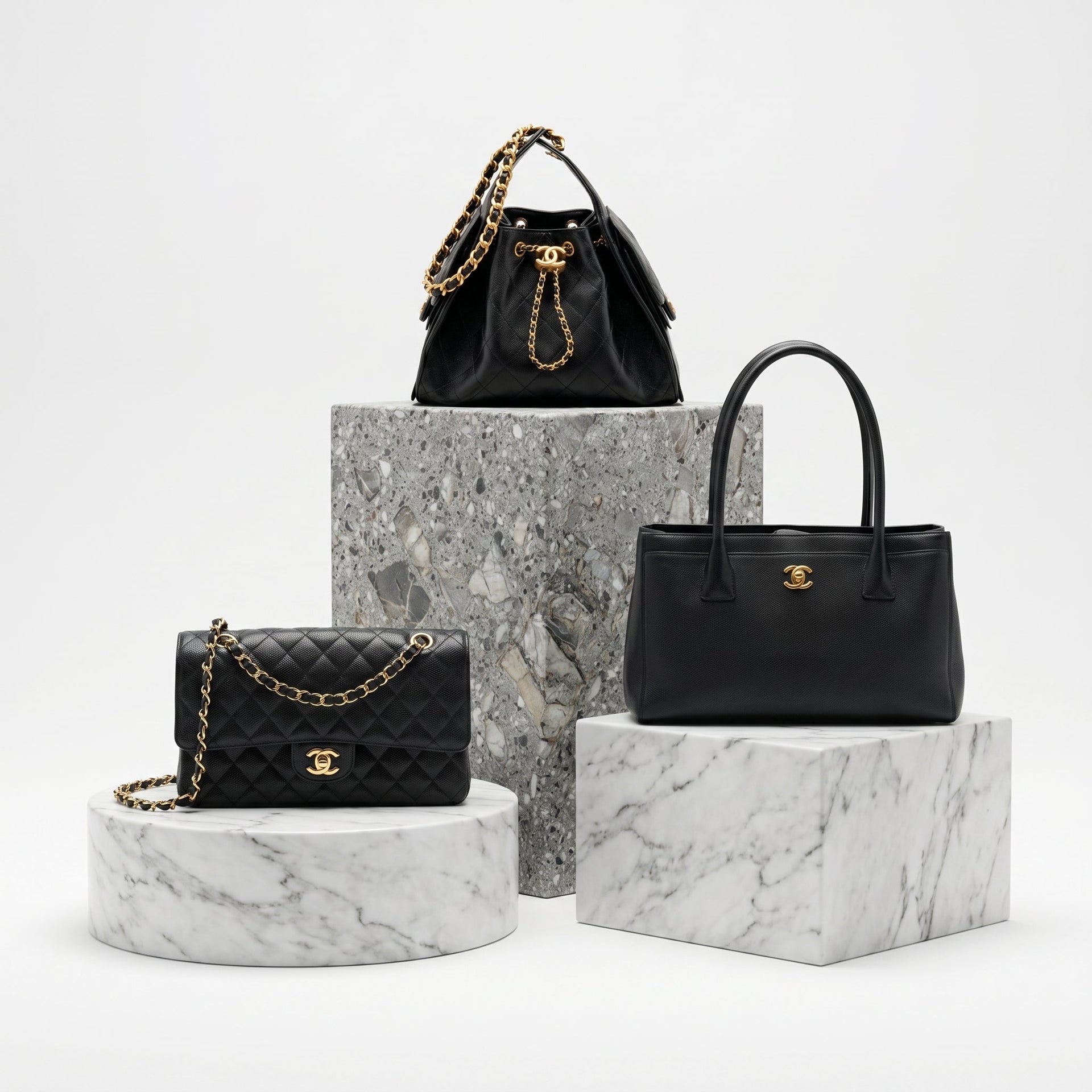 CHANEL RECTANGULAR MINI FLAP BAG SILVER – Ateléra