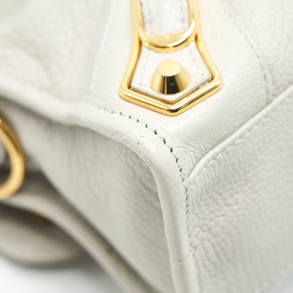 BALENCIAGA MINI GIANT CITY CROSSBODY BAG LIGHT GREY GHW – Ateléra