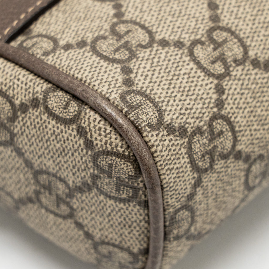 GUCCI SIZE 85 OPHIDIA SMALL BELT BAG GG SUPREME CANVAS GHW – Ateléra